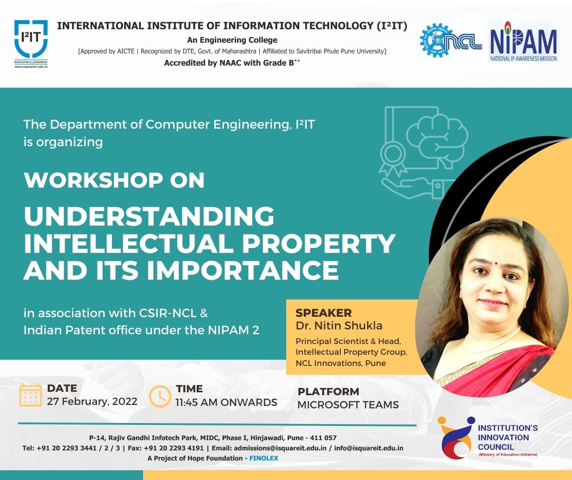 I²IT - Best Engineering Colleges in Pune | International Institute of ...